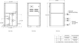 Dimensional Data - Compax Modular Chillers