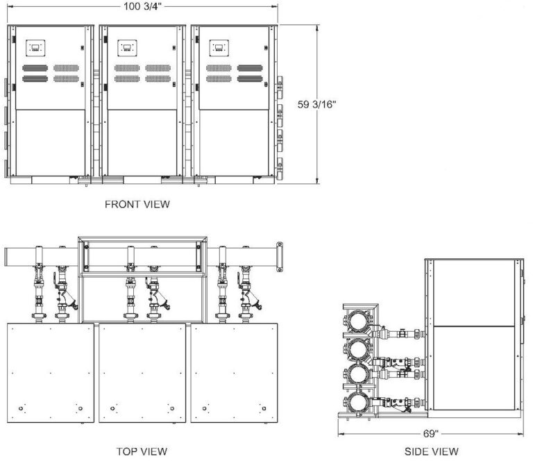 Multiple Unit Assembly - Compax Modular Chillers